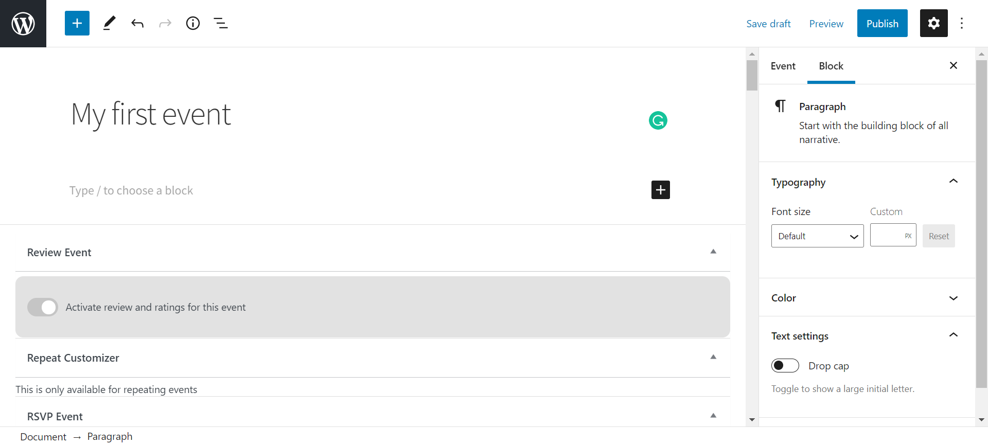 Getting Started with EventON: Adding Events - Documentation