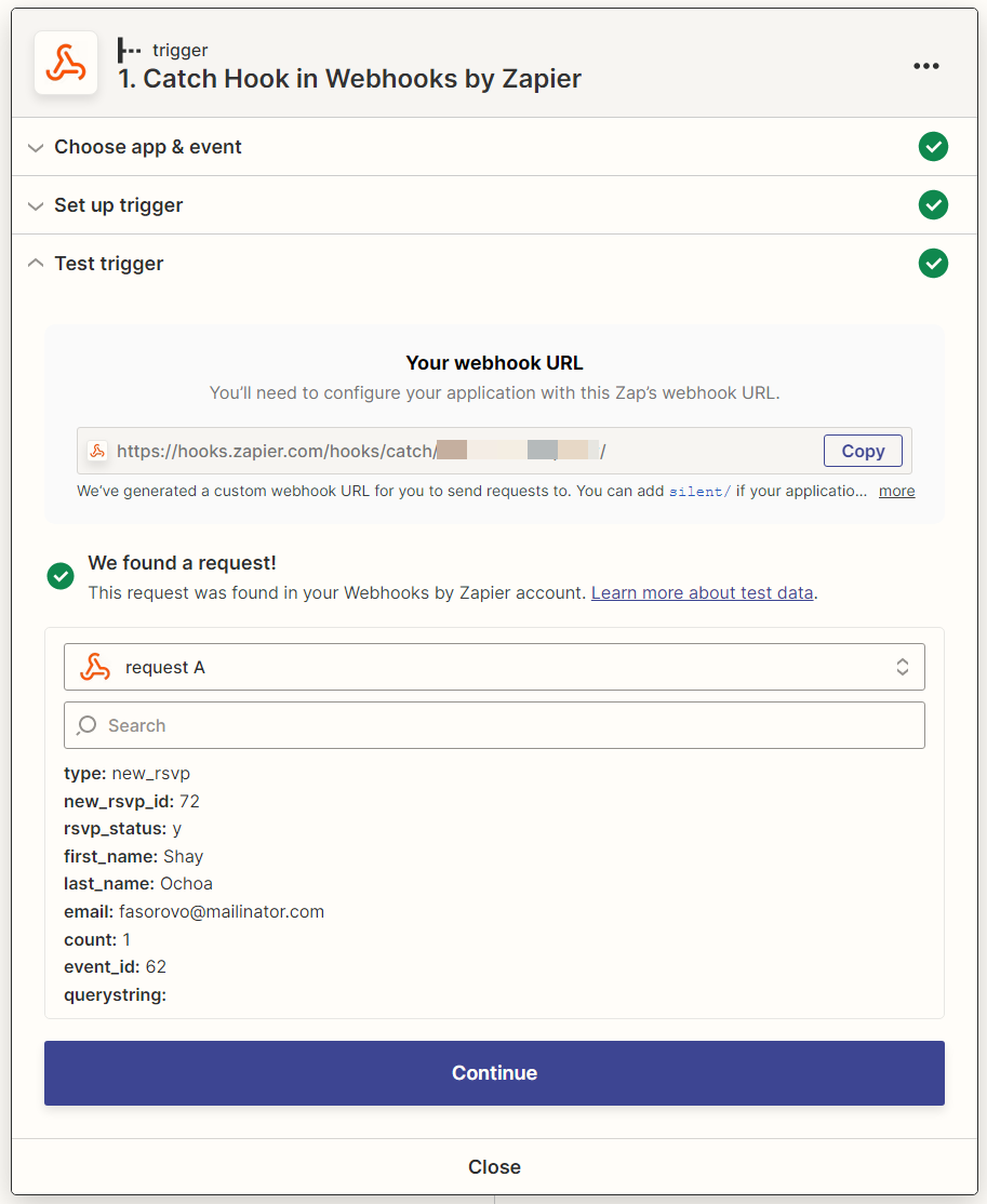 How To Use Webhooks in EventON with RSVP Trigger Events - Documentation