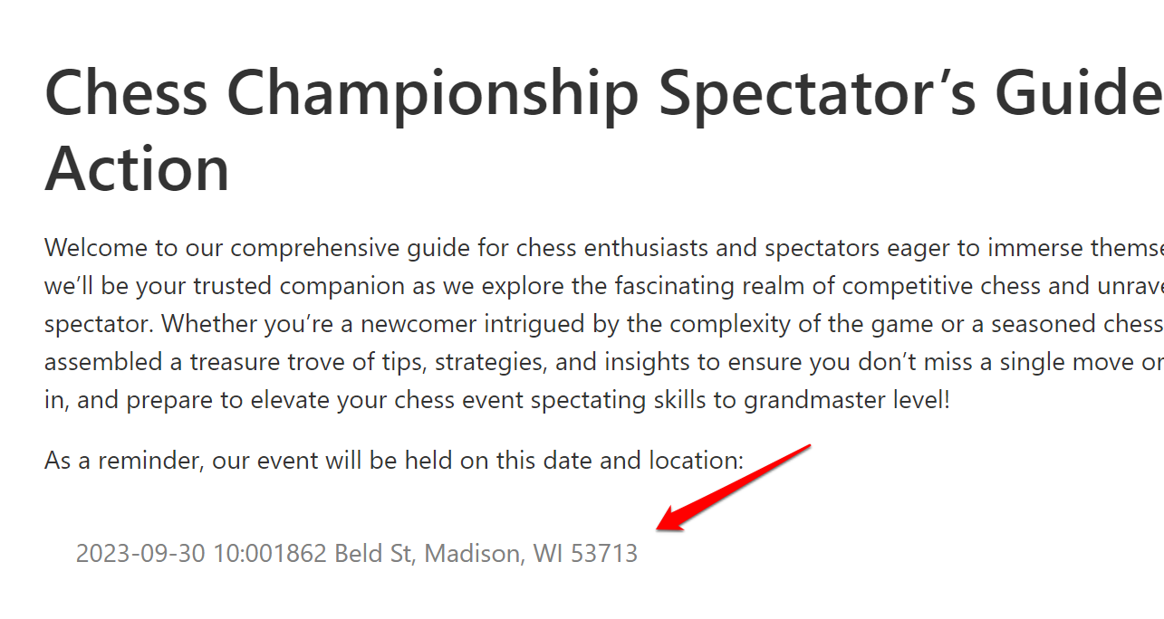 How to Use Single Event Data Values - Documentation