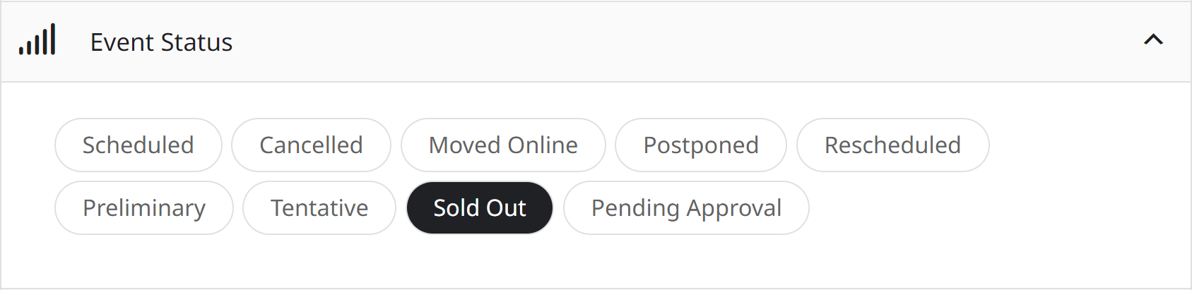 How to Add a Custom Event Status - Documentation