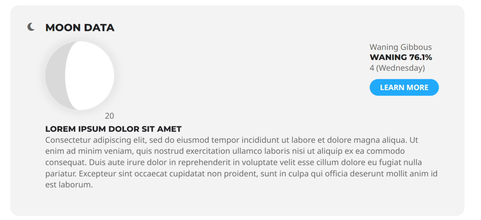 How To Install and Use the Moon Data Addon - Documentation
